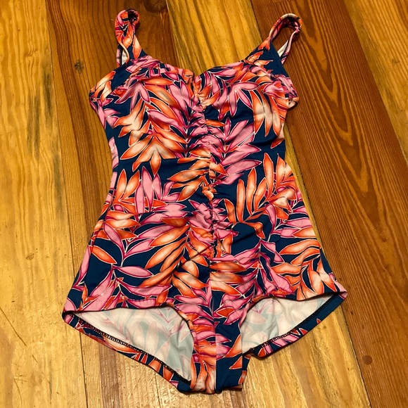 Maxine of Hollywood | Swim | Maxine Of Hollywood Piece Orange And Pink ...